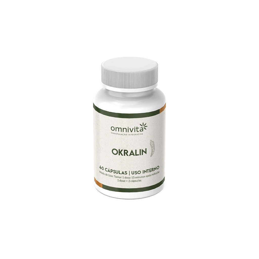 OKRALIN 600mg I 40 Cápsulas